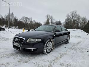 Black Audi A6 2007 in Liepaja, with an engine capacity of 2.00 L and mileage of 365 thousand km for 2200 €, photo  on AUTOMOTO.COM.LV