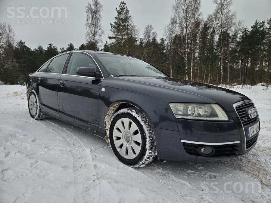 Melns Audi A6 2007 Liepāja, ar dzinēja tilpumu 2.00 L un nobraukumu 365 tūkst. km par 2200 €, foto 2 vietnē AUTOMOTO.COM.LV