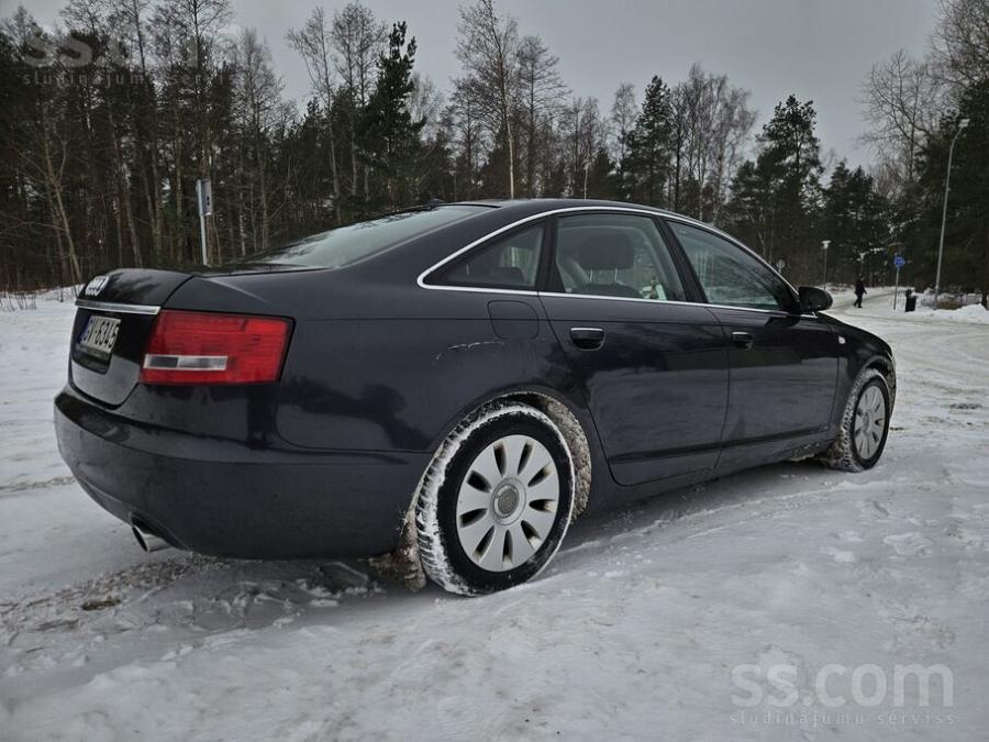 Melns Audi A6 2007 Liepāja, ar dzinēja tilpumu 2.00 L un nobraukumu 365 tūkst. km par 2200 €, foto 3 vietnē AUTOMOTO.COM.LV