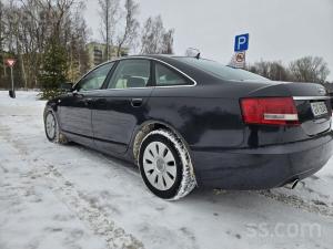 Melns Audi A6 2007 Liepāja, ar dzinēja tilpumu 2.00 L un nobraukumu 365 tūkst. km par 2200 €, foto 4 vietnē AUTOMOTO.COM.LV