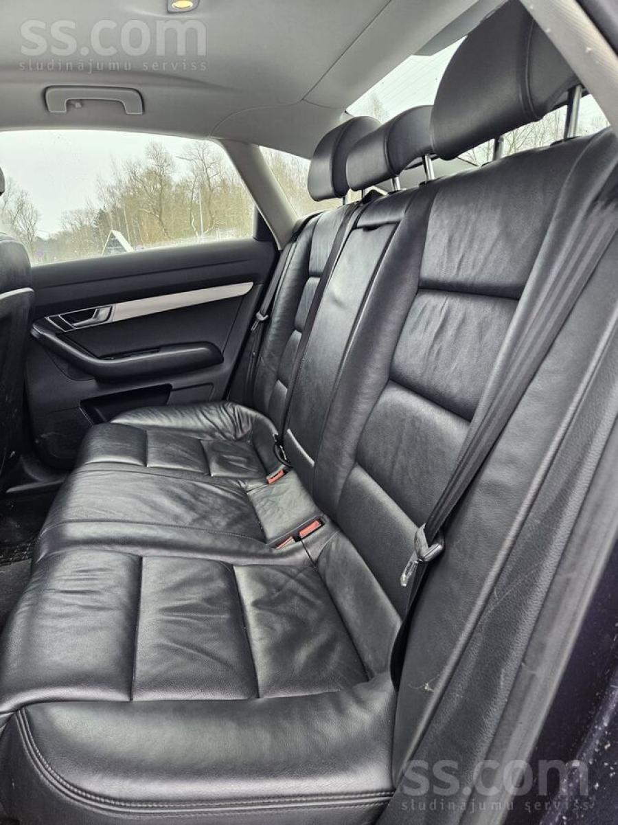 Melns Audi A6 2007 Liepāja, ar dzinēja tilpumu 2.00 L un nobraukumu 365 tūkst. km par 2200 €, foto 5 vietnē AUTOMOTO.COM.LV