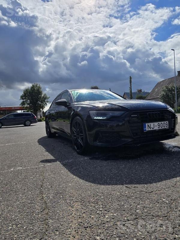 Black Audi A6 2019 in Preili, with an engine capacity of 3.00 L and mileage of 217 thousand km for 26300 €, photo 11 on AUTOMOTO.COM.LV