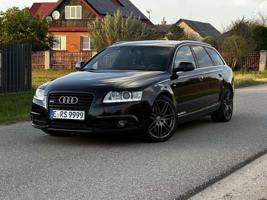 Black Audi A6 2010 in Vilnius, with an engine capacity of 2.97 L and mileage of 260 thousand km for 7150 €, photo 1 on AUTOMOTO.COM.LV