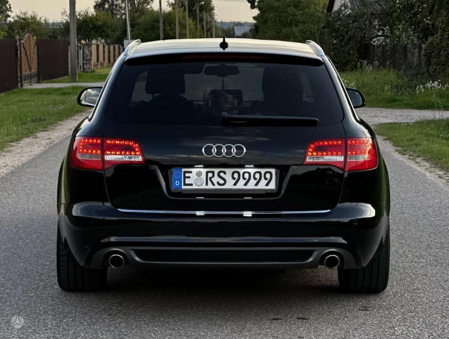 Black Audi A6 2010 in Vilnius, with an engine capacity of 2.97 L and mileage of 260 thousand km for 7150 €, photo 9 on AUTOMOTO.COM.LV