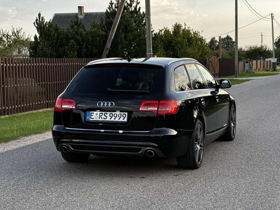 Black Audi A6 2010 in Vilnius, with an engine capacity of 2.97 L and mileage of 260 thousand km for 7150 €, photo 14 on AUTOMOTO.COM.LV