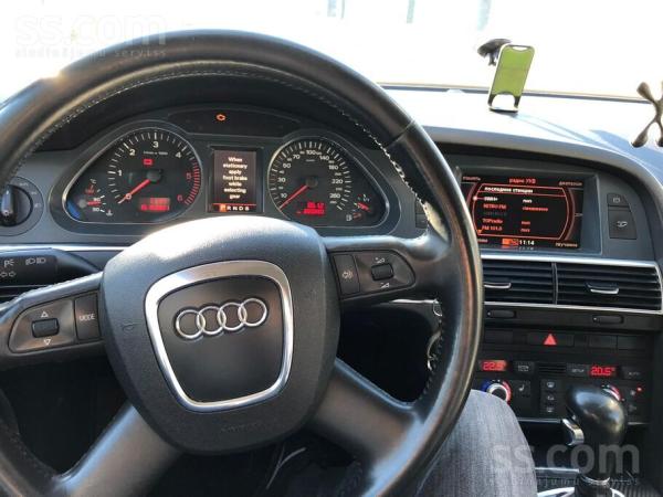 Melns Audi A6 2007 Daugavpils, ar dzinēja tilpumu 2.70 L un nobraukumu 260 tūkst. km par 3100 €, foto 2 vietnē AUTOMOTO.COM.LV