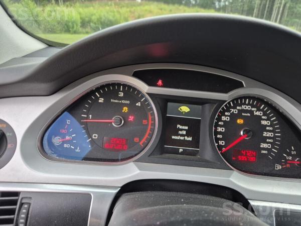 Black Audi A6 2010 in Cesis, with an engine capacity of 3.00 L and mileage of 596 thousand km for 2790 €, photo 7 on AUTOMOTO.COM.LV