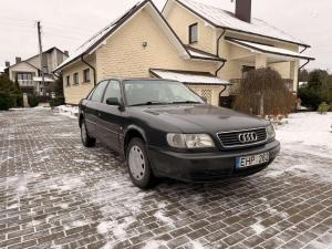 Melns Audi A6 1995 Rokiškis, ar dzinēja tilpumu 1.90 L un nobraukumu 432 tūkst. km par 1250 €, foto  vietnē AUTOMOTO.COM.LV