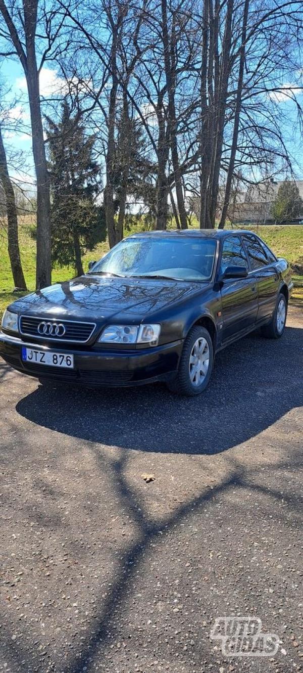 Melns Audi A6 1995 Lazdijai, ar dzinēja tilpumu 2.50 L un nobraukumu 560 tūkst. km par 1100 €, foto 1 vietnē AUTOMOTO.COM.LV