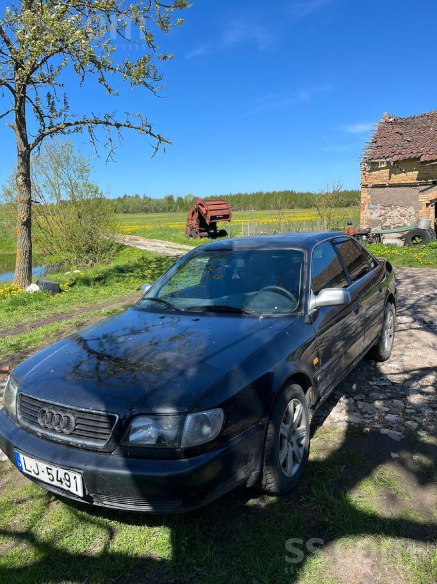 Melns Audi A6 1995 Ventspils, ar dzinēja tilpumu 2.50 L un nobraukumu 630 tūkst. km par 1200 €, foto 1 vietnē AUTOMOTO.COM.LV