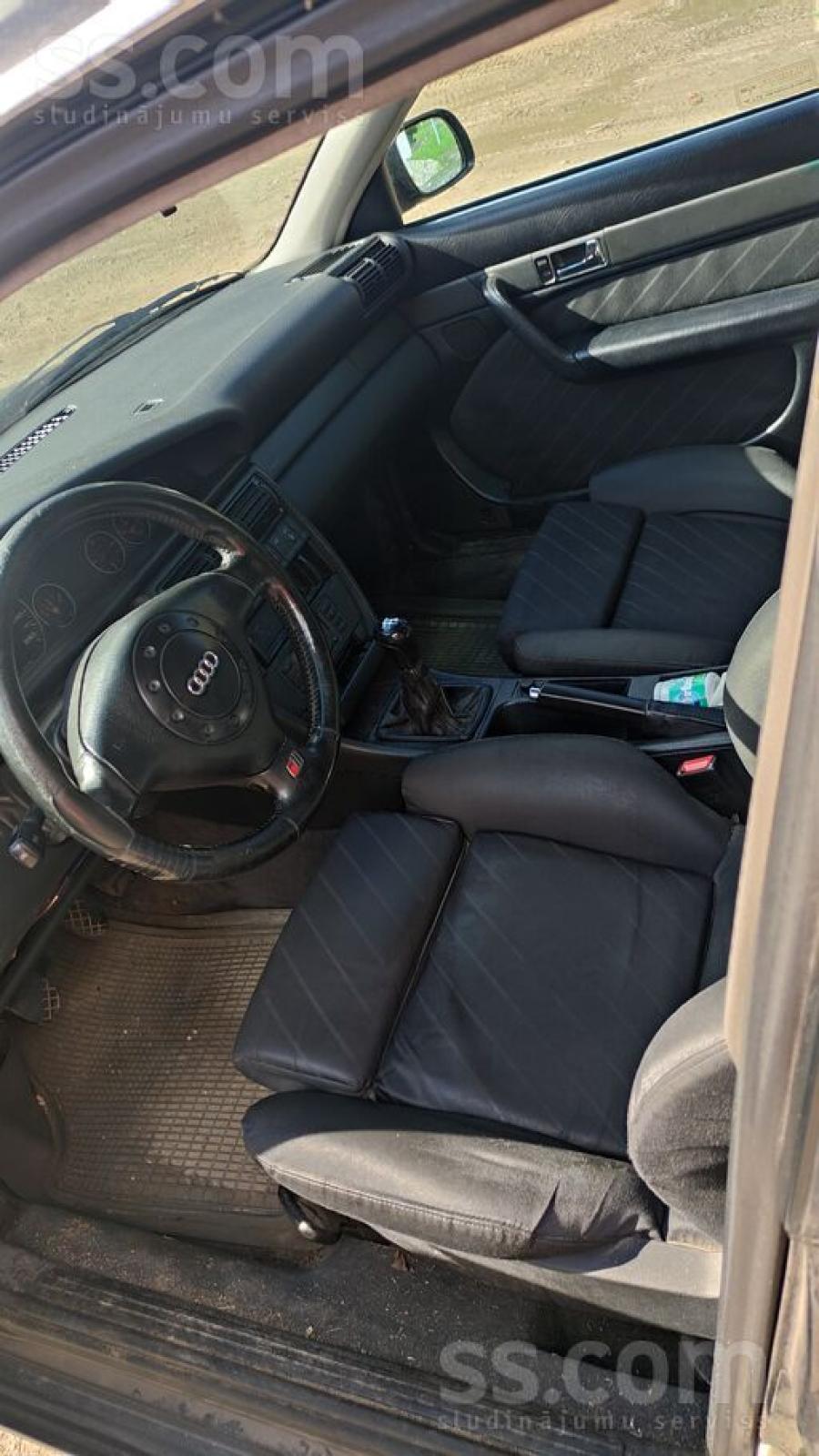 Melns Audi A6 1995 Rīga, ar dzinēja tilpumu 2.60 L un nobraukumu 400 tūkst. km par 2000 €, foto 10 vietnē AUTOMOTO.COM.LV