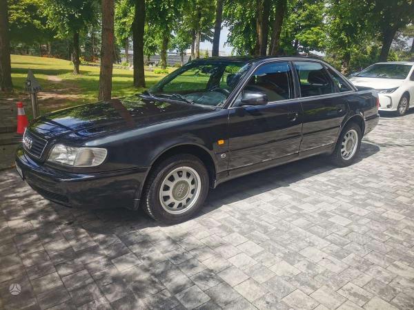 Black Audi A6 1996 in Kaunas, with an engine capacity of 2.80 L and mileage of 294 thousand km for 4500 €, photo 10 on AUTOMOTO.COM.LV