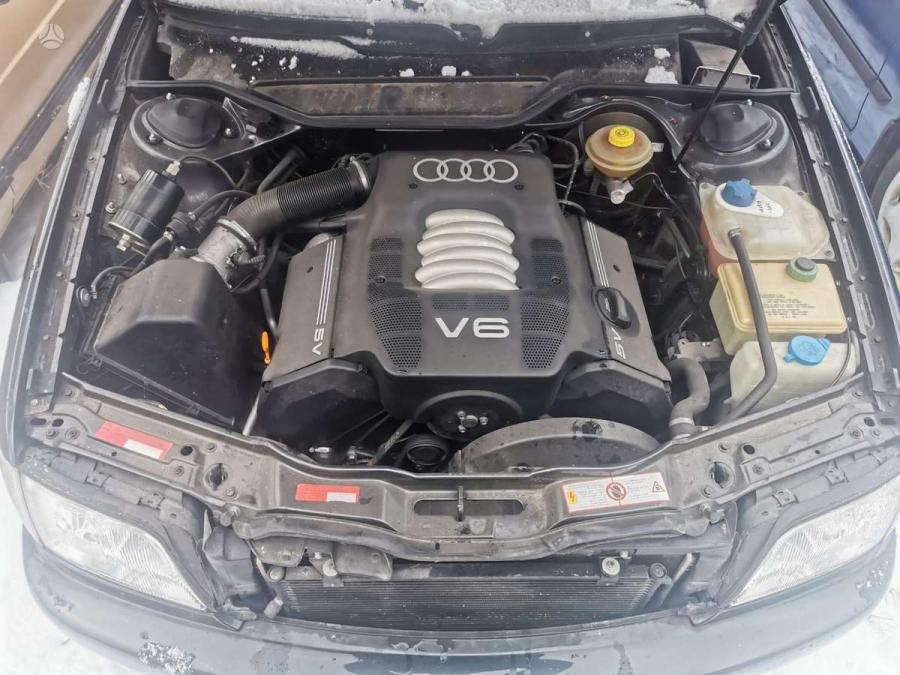 Melns Audi A6 1996 Kauņa, ar dzinēja tilpumu 2.80 L un nobraukumu 294 tūkst. km par 4500 €, foto 26 vietnē AUTOMOTO.COM.LV