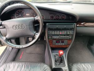 Black Audi A6 1996 in Balvi, with an engine capacity of 2.60 L and mileage of 254 thousand km for 4900 €, photo 9 on AUTOMOTO.COM.LV