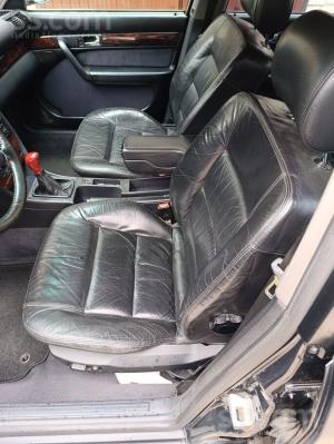 Black Audi A6 1996 in Balvi, with an engine capacity of 2.60 L and mileage of 254 thousand km for 4900 €, photo 12 on AUTOMOTO.COM.LV