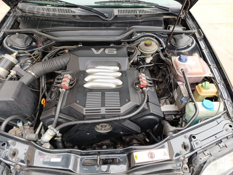 Black Audi A6 1996 in Balvi, with an engine capacity of 2.60 L and mileage of 254 thousand km for 4900 €, photo 13 on AUTOMOTO.COM.LV