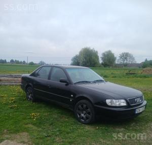 Black Audi A6 1996 in Bauska, with an engine capacity of 2.50 L and mileage of 0 thousand km for 1550 €, photo  on AUTOMOTO.COM.LV