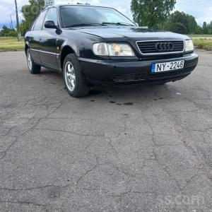 Black Audi A6 1996 in Daugavpils, with an engine capacity of 2.50 L and mileage of 0 thousand km for 2150 €, photo  on AUTOMOTO.COM.LV