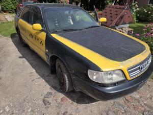 Black Audi A6 1996 in Kursenai, with an engine capacity of 2.46 L and mileage of 800 thousand km for 450 €, photo 3 on AUTOMOTO.COM.LV