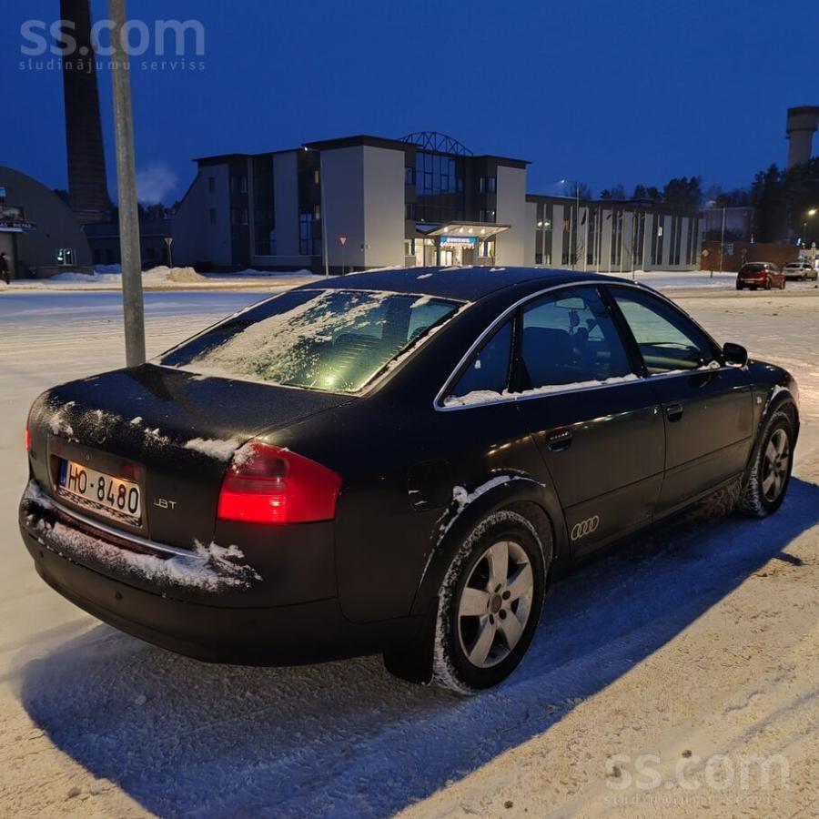 Melns Audi A6 1997 Valmiera, ar dzinēja tilpumu 1.80 L un nobraukumu 307 tūkst. km par 1100 €, foto 4 vietnē AUTOMOTO.COM.LV