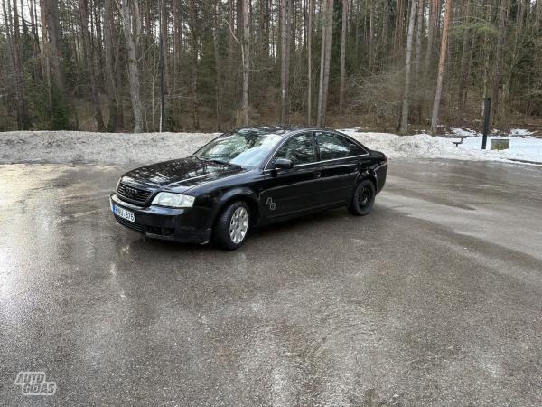 Melns Audi A6 1997 Anykščiai, ar dzinēja tilpumu 2.50 L un nobraukumu 555 tūkst. km par 600 €, foto 1 vietnē AUTOMOTO.COM.LV