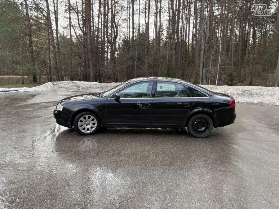 Black Audi A6 1997 in Anyksciai, with an engine capacity of 2.50 L and mileage of 555 thousand km for 600 €, photo 2 on AUTOMOTO.COM.LV