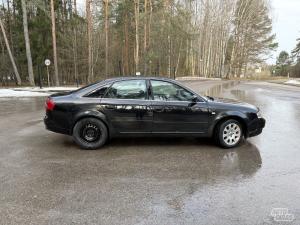 Black Audi A6 1997 in Anyksciai, with an engine capacity of 2.50 L and mileage of 555 thousand km for 600 €, photo 5 on AUTOMOTO.COM.LV