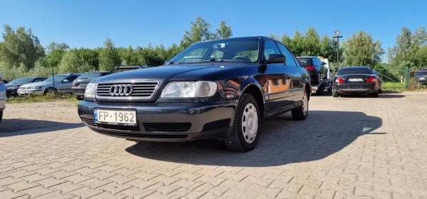 Black Audi A6 1997 in Valmiera, with an engine capacity of 2.00 L and mileage of 270 thousand km for 1400 €, photo 7 on AUTOMOTO.COM.LV