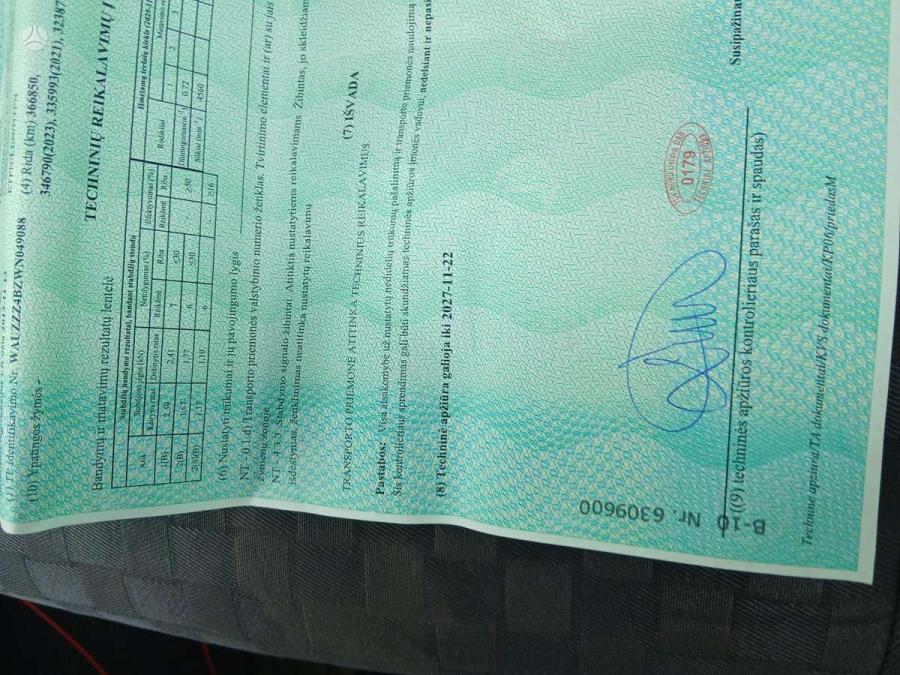 Черный Ауди А6 1997 в Вильнюс, объемом двигателя 1.90 л и пробегом 4 тыс. км за 800 €, фото 3 на AUTOMOTO.COM.LV