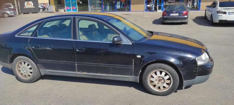 Black Audi A6 1997 in Panevezys, with an engine capacity of 1.90 L and mileage of 331 thousand km for 450 €, photo 1 on AUTOMOTO.COM.LV