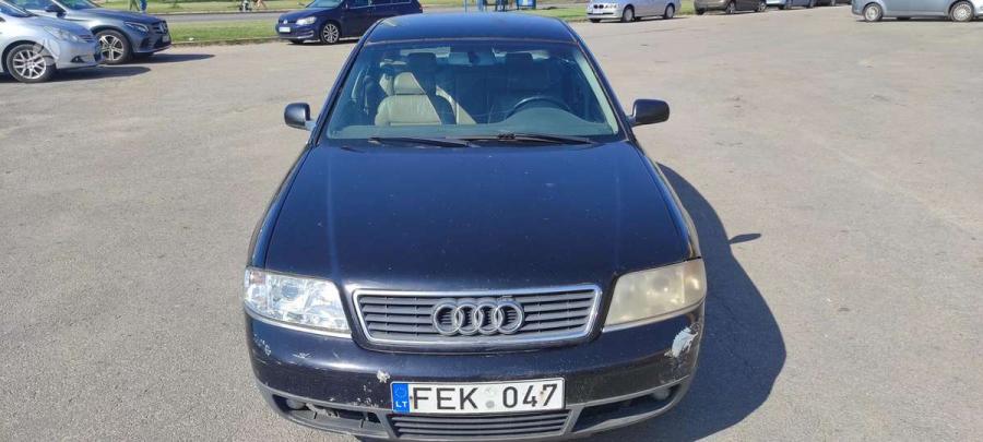 Black Audi A6 1997 in Panevezys, with an engine capacity of 1.90 L and mileage of 331 thousand km for 450 €, photo 3 on AUTOMOTO.COM.LV