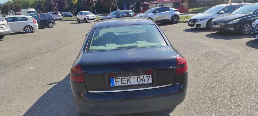 Black Audi A6 1997 in Panevezys, with an engine capacity of 1.90 L and mileage of 331 thousand km for 450 €, photo 5 on AUTOMOTO.COM.LV