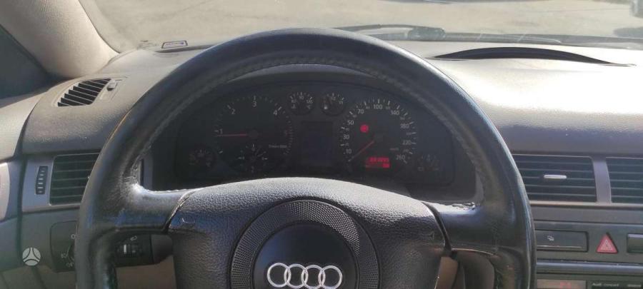 Black Audi A6 1997 in Panevezys, with an engine capacity of 1.90 L and mileage of 331 thousand km for 450 €, photo 9 on AUTOMOTO.COM.LV