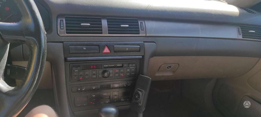 Black Audi A6 1997 in Panevezys, with an engine capacity of 1.90 L and mileage of 331 thousand km for 450 €, photo 10 on AUTOMOTO.COM.LV