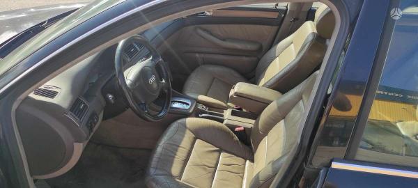 Black Audi A6 1997 in Panevezys, with an engine capacity of 1.90 L and mileage of 331 thousand km for 450 €, photo 7 on AUTOMOTO.COM.LV