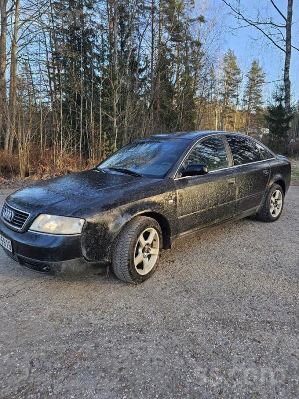 Black Audi A6 1998 in Madona, with an engine capacity of 1.90 L and mileage of 459 thousand km for 1450 €, photo 2 on AUTOMOTO.COM.LV