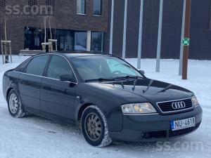 Melns Audi A6 1998 Rēzekne, ar dzinēja tilpumu 2.40 L un nobraukumu 329 tūkst. km par 820 €, foto  vietnē AUTOMOTO.COM.LV