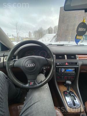 Melns Audi A6 1998 Rēzekne, ar dzinēja tilpumu 2.40 L un nobraukumu 329 tūkst. km par 820 €, foto 5 vietnē AUTOMOTO.COM.LV