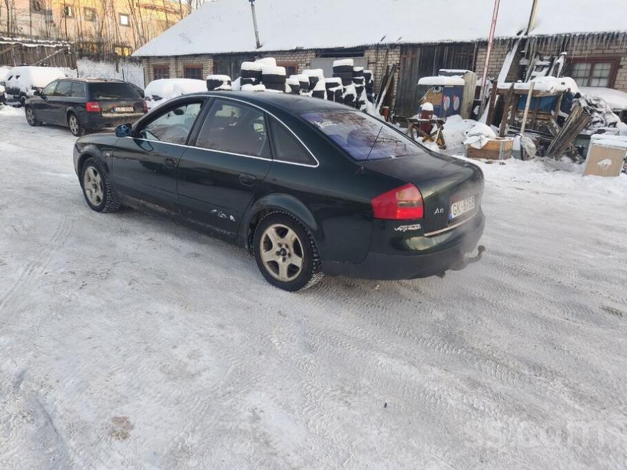 Melns Audi A6 1998 Rēzekne, ar dzinēja tilpumu 2.40 L un nobraukumu 371 tūkst. km par 770 €, foto 2 vietnē AUTOMOTO.COM.LV