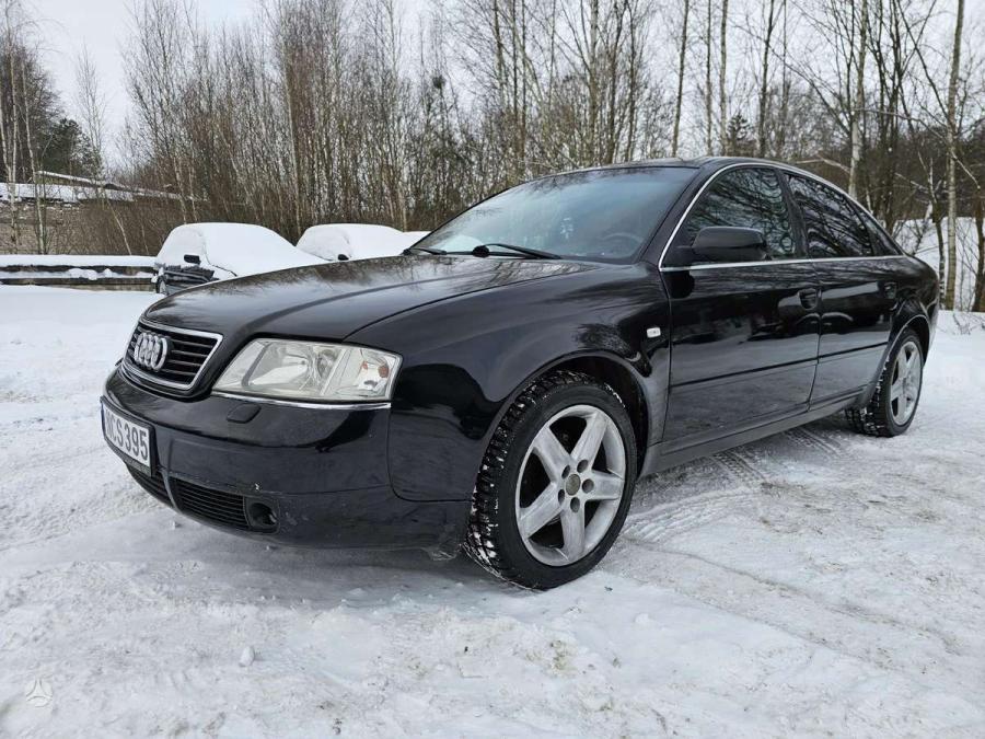 Melns Audi A6 1998 Jurbarkas, ar dzinēja tilpumu 1.90 L un nobraukumu 330 tūkst. km par 1750 €, foto 1 vietnē AUTOMOTO.COM.LV