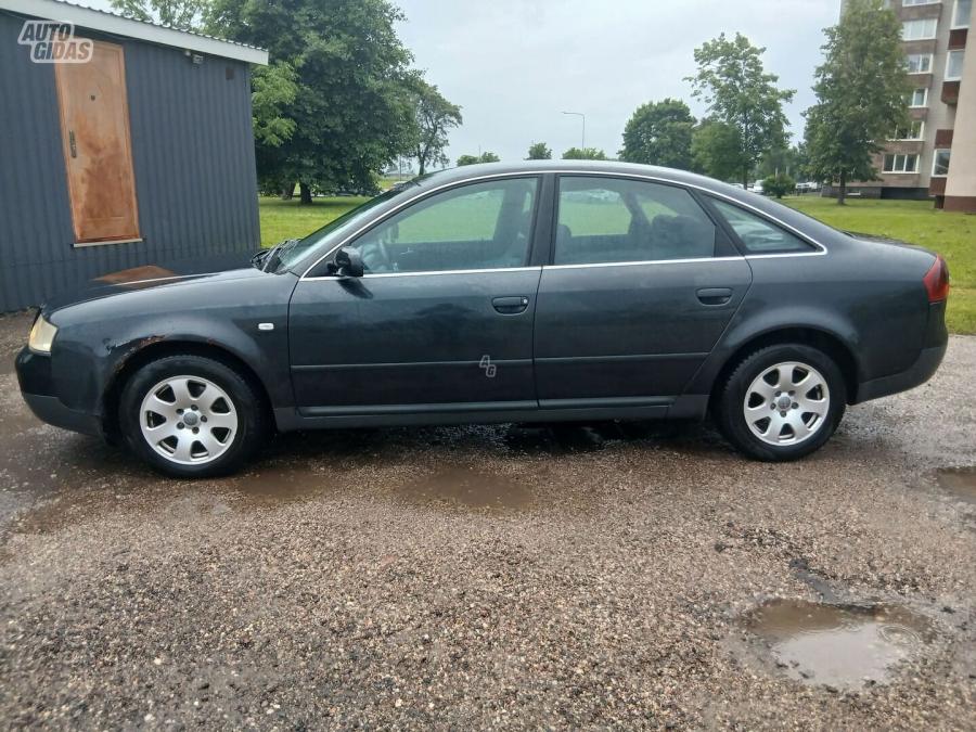 Black Audi A6 1998 in Vilnius, with an engine capacity of 1.90 L and mileage of 472 thousand km for 800 €, photo 1 on AUTOMOTO.COM.LV