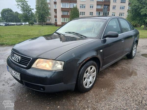 Melns Audi A6 1998 Viļņa, ar dzinēja tilpumu 1.90 L un nobraukumu 472 tūkst. km par 800 €, foto 2 vietnē AUTOMOTO.COM.LV