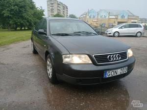 Black Audi A6 1998 in Vilnius, with an engine capacity of 1.90 L and mileage of 472 thousand km for 800 €, photo 4 on AUTOMOTO.COM.LV