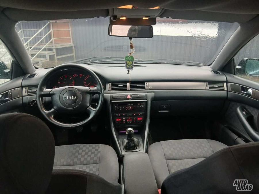 Black Audi A6 1998 in Vilnius, with an engine capacity of 1.90 L and mileage of 472 thousand km for 800 €, photo 6 on AUTOMOTO.COM.LV