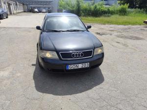 Black Audi A6 1998 in Panevezys, with an engine capacity of 1.90 L and mileage of 470 thousand km for 800 €, photo 4 on AUTOMOTO.COM.LV