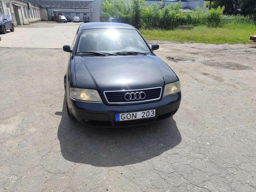 Black Audi A6 1998 in Panevezys, with an engine capacity of 1.90 L and mileage of 470 thousand km for 800 €, photo 4 on AUTOMOTO.COM.LV