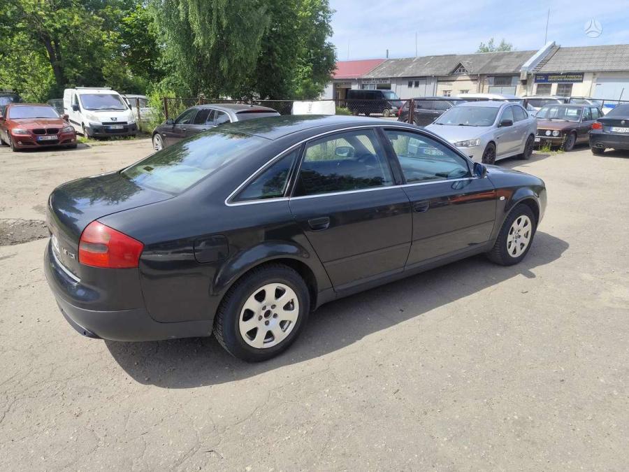 Black Audi A6 1998 in Panevezys, with an engine capacity of 1.90 L and mileage of 470 thousand km for 800 €, photo 5 on AUTOMOTO.COM.LV
