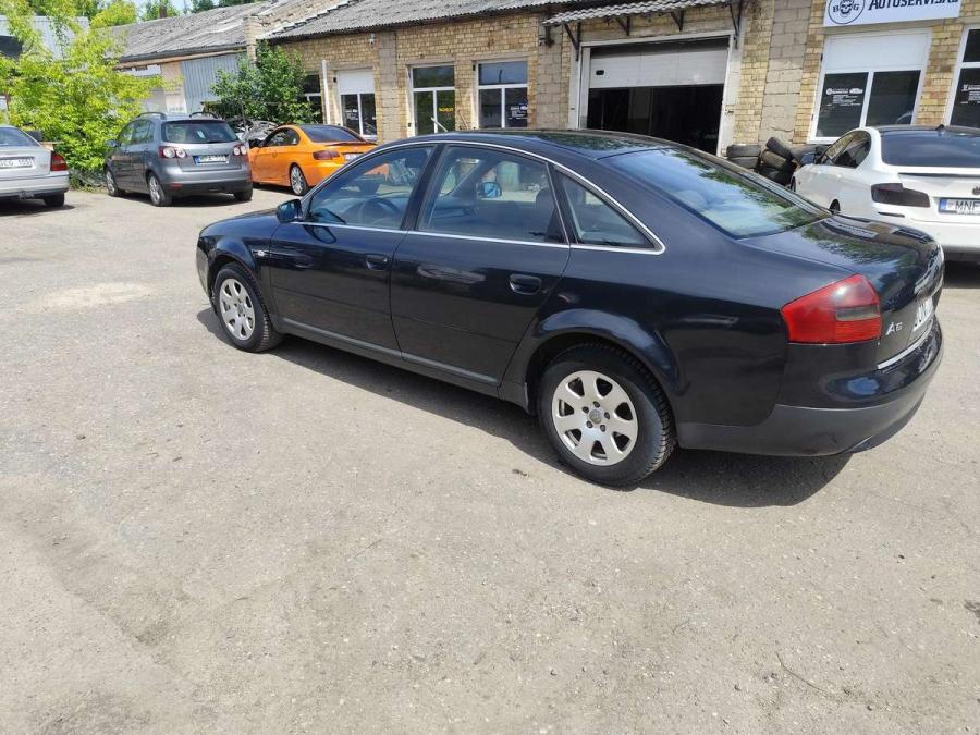 Black Audi A6 1998 in Panevezys, with an engine capacity of 1.90 L and mileage of 470 thousand km for 800 €, photo 7 on AUTOMOTO.COM.LV