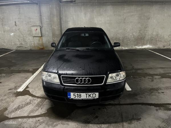 Black Audi A6 1998 in Tallinn, with an engine capacity of 0.00 L and mileage of 309 thousand km for 900 €, photo 7 on AUTOMOTO.COM.LV