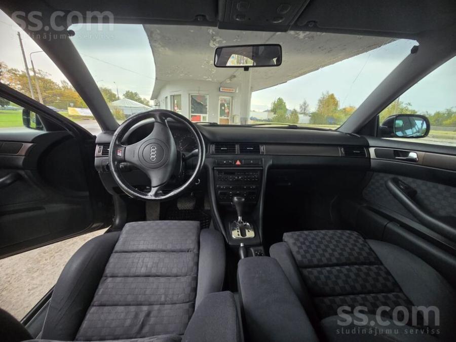 Melns Audi A6 1998 Ogre, ar dzinēja tilpumu 2.40 L un nobraukumu 253 tūkst. km par 2000 €, foto 6 vietnē AUTOMOTO.COM.LV